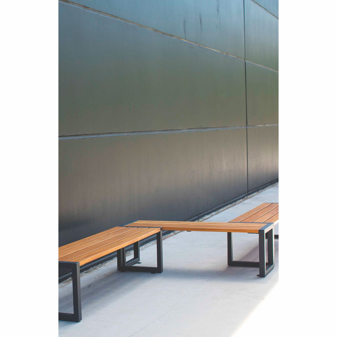 Tramontina Urban Highline 3-Seat Garapa FSC Wood Bench with Varnished ...