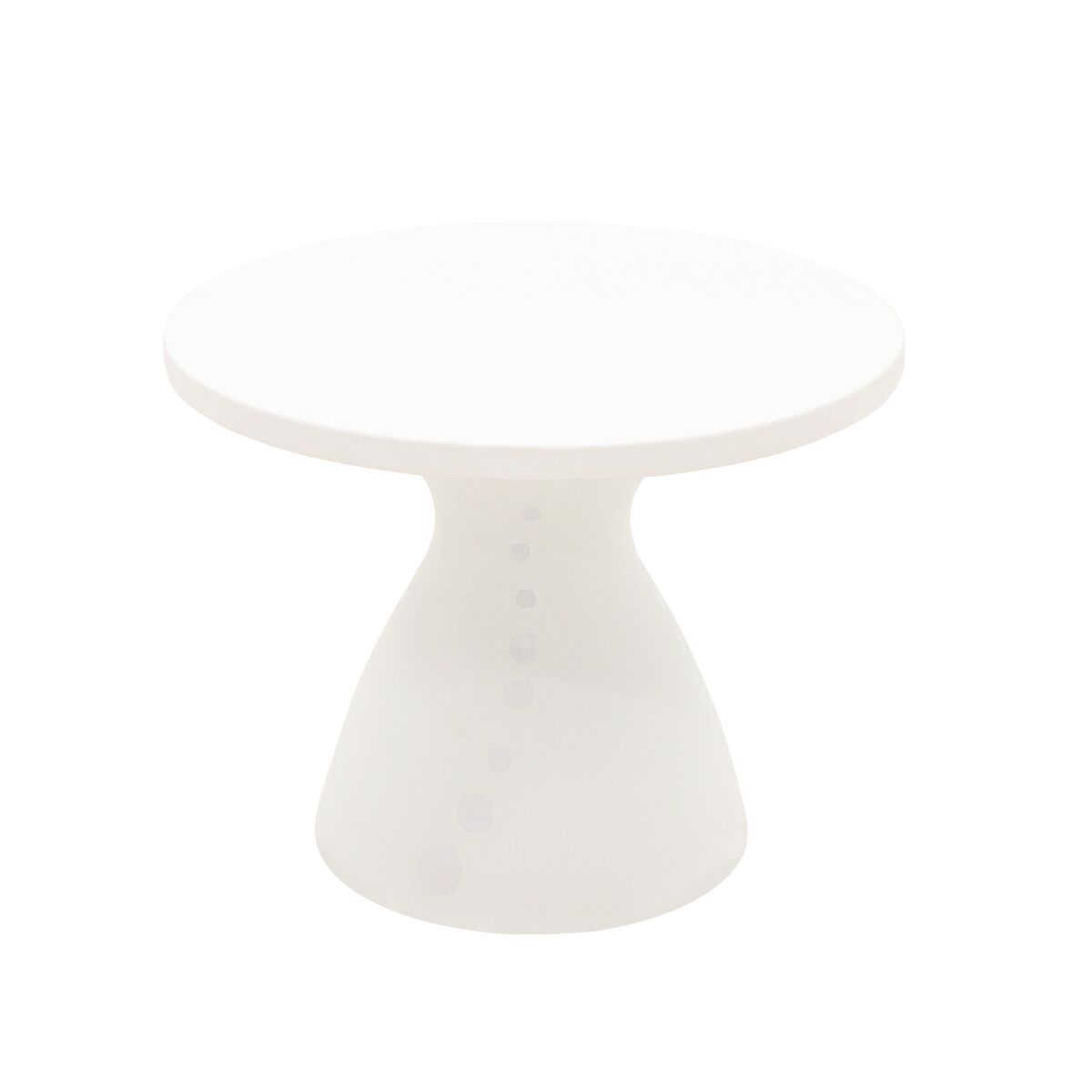 Tramontina Flut White Polyethylene Coffee Table | Tramontina